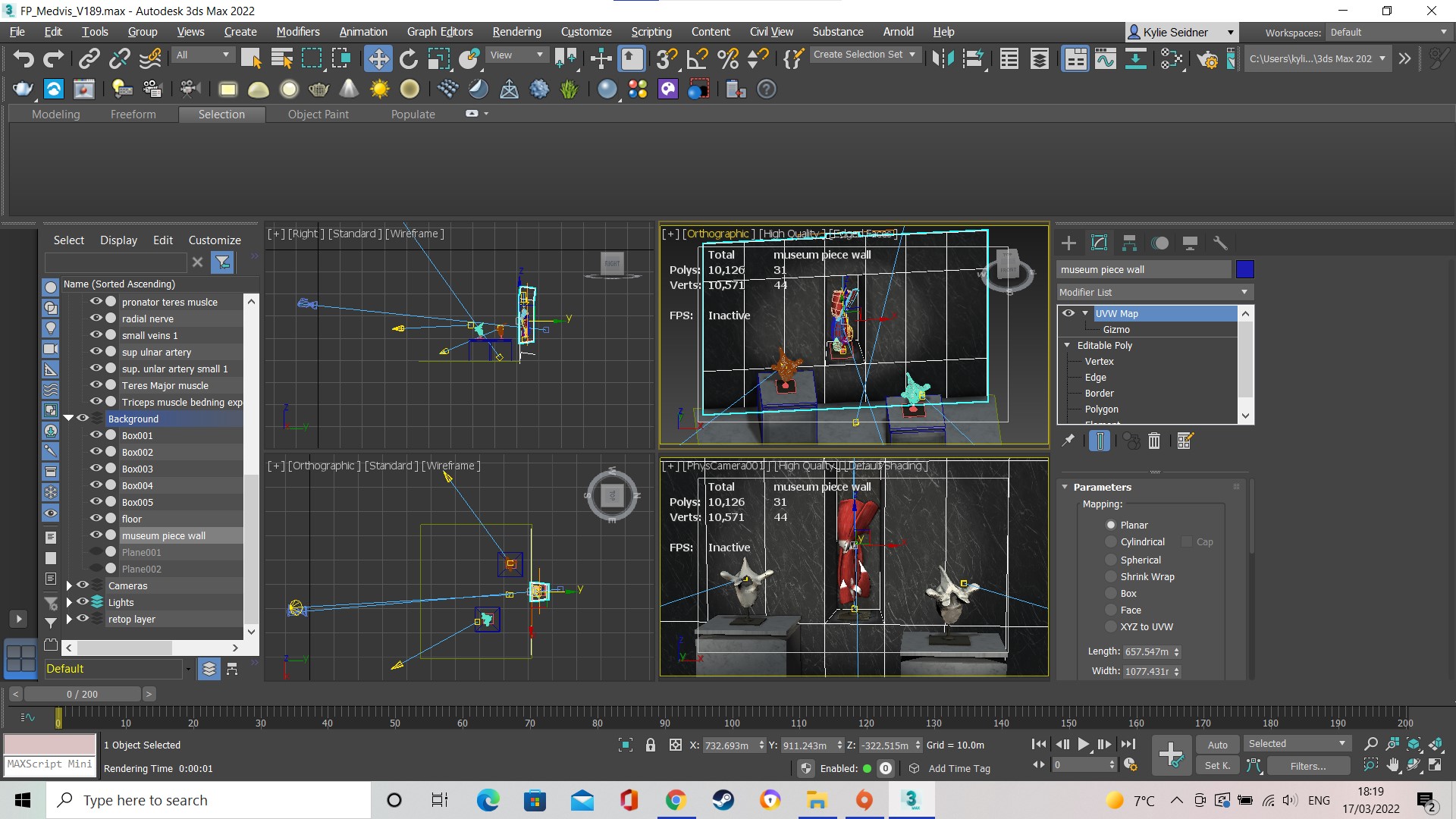 3D Arm Model – GSA Postgrad Showcase 2022